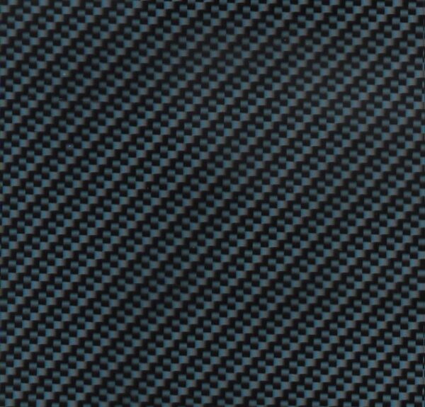 Black and Blue Carbon Fiber | Liquid Concepts